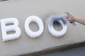 DIY "BOO" Letters | Make It Fun Blog