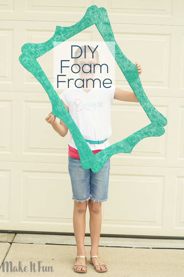 Handmade Selfie Frame | Make It Fun Blog
