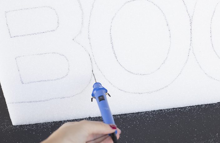 DIY "BOO" Letters | Make It Fun Blog