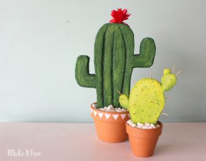 DIY Cactus Décor | Make It Fun Blog
