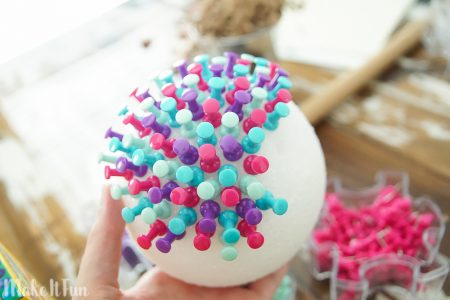 Push Pin Topiary | Make It Fun Blog