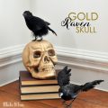 Easy Gold Raven Skull | Make It Fun Blog
