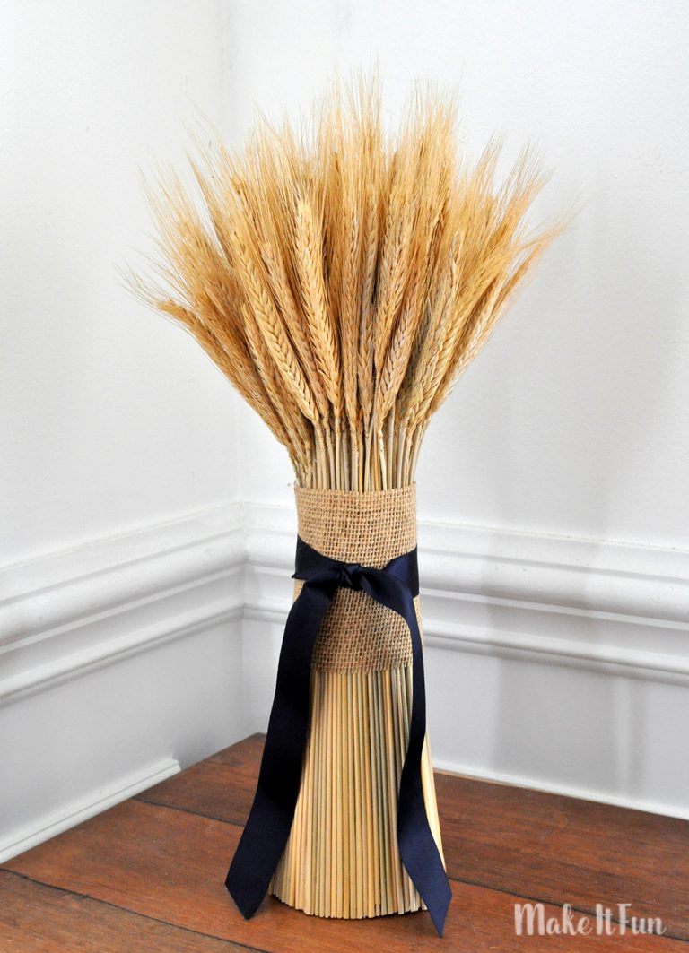 DIY Wheat Bundle | Make It Fun Blog