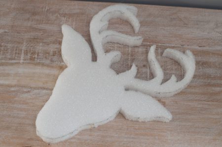Faux Wood Deer Head | Make It Fun Blog