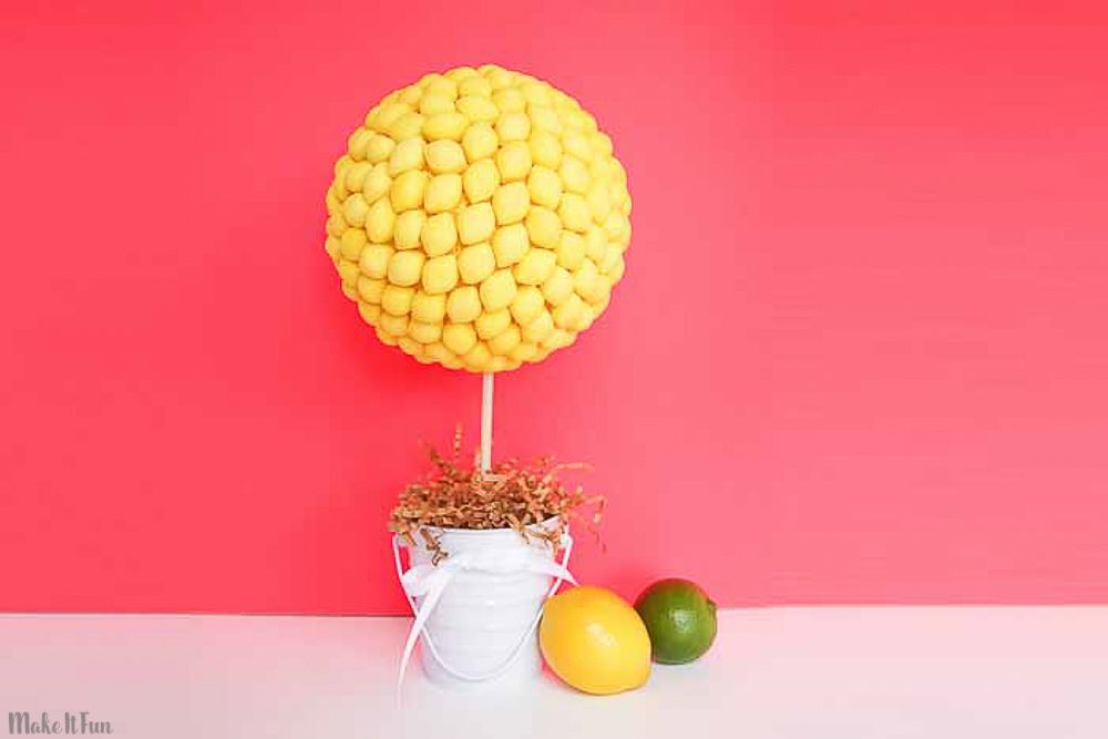 Lemon Drop Topiary | Make It Fun Blog