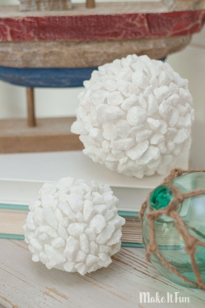 Easy & Inexpensive Decorative Spheres | Make It Fun Blog