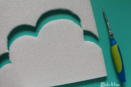Easy DIY Cloud Shelf | Make It Fun Blog